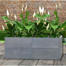 Hochbeet 'Jana' grau 160 x 80 x 60 cm