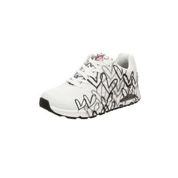 Skechers Sneaker UNO - SPREAD THE LOVE in white/black/gray | Gr.: 42