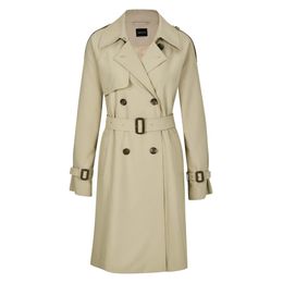 Madeleine Mode MADELEINE Between-Seasons Coat female size L/XL Cream