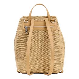 Desigual Rucksack HALF LOGO RAFFIA Backpack