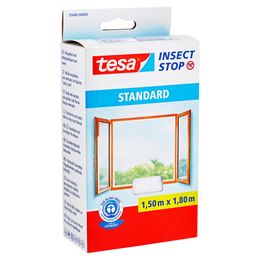 Tesa Fensterfliegengitter 'Standard' wei&szlig; 150 x 180 cm