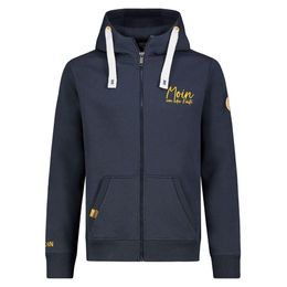 Eight2Nine Sweatjacke in Dunkelblau - 37% | Gr&ouml;&szlig;e M | Herren-sweatshirts-jacken