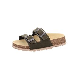 Superfit Pantoletten in Khaki - 22% | Gr&ouml;&szlig;e 27 | Clogs-pantoletten-kinder
