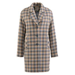 Fuchs & Schmitt Fuchs Schmitt &Uuml;bergangsmantel in Beige/ Blau - 73% | Gr&ouml;&szlig;e 38 | Damenjacken