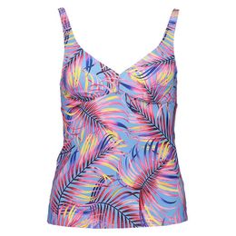 Lascana Tankini-Oberteil in Hellblau/ Bunt - 67% | Gr&ouml;&szlig;e 46C-Cup | Damen-bademode