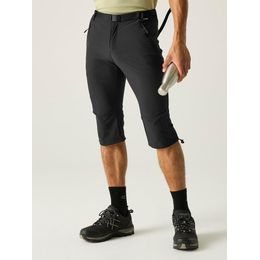 Regatta Funktions-Caprihose "Xert Stretch" in Schwarz - 67% | Gr&ouml;&szlig;e 50 | Herren-outdoorhosen
