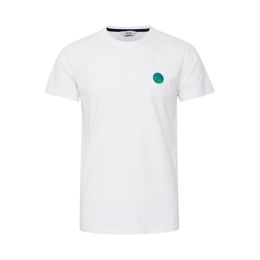!Solid T-Shirt 'THORGE' Herren Gr&ouml;&szlig;e L blau / wei&szlig;