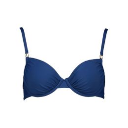 Lascana B&uuml;gel-BH in Dunkelblau - 55% | Gr&ouml;&szlig;e 44D-Cup | Damen-bhs