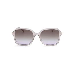 Carolina Herrera Damen-Sonnenbrille in Creme/ Grau - 70% | Gr&ouml;&szlig;e 55 | Damen-brillen