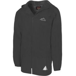 Normani Outdoor Sports Regenjacke Tampere in Anthrazit | Gr.: S