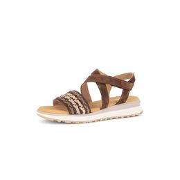Gabor Riemchensandalen in braun | Gr.: 36