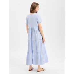 Marie Lund Kleid in hellblau wei&szlig; - 0001 | Gr.: 42