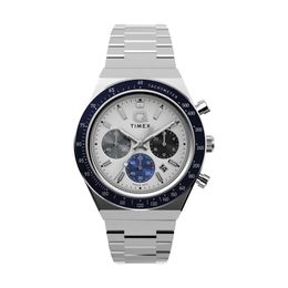 Timex Analoguhr 'Q' Herren Gr&ouml;&szlig;e One Size blau / schwarz / silber / wei&szlig;