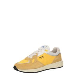 Pepe Jeans Sneaker 'Marlon' Herren Gr&ouml;&szlig;e 46 senf / goldgelb / silbergrau / hellgrau