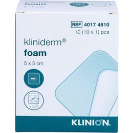 Schaumverband 5x5 cm nicht haftend 10 St