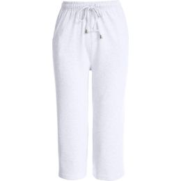CR&Eacute;ATION L Damen Caprihose in Stretch-Qualit&auml;t wei&szlig; Gr&ouml;&szlig;e 40