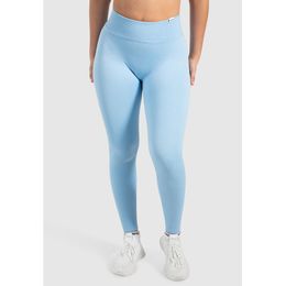 Smilodox Leggings Myrah Scrunch in Hellblau | Gr.: XS