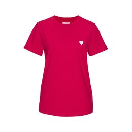 Lascana T-Shirt in rot | Gr.: 36-38