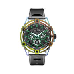 Guess Analog Watch 'King' male size One size Light blue / Apple / Lobster / Black