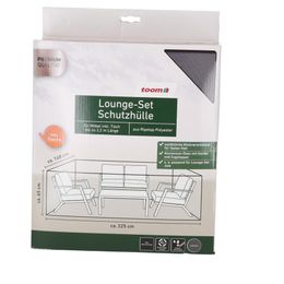 toom Abdeckung f&uuml;r Loungeset wasserabweisend & UV-best&auml;ndig 160 x 65 x 225 cm
