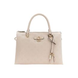 Guess Handtasche 'Guess Sac Bandouli&egrave;re Dita Dome Satchel Light Taupe Logo' Damen Gr&ouml;&szlig;e One Size hellbeige