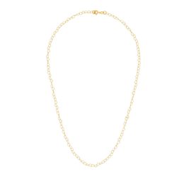 Fr&auml;ulein Wunder Fr&auml;ulein Wunder Kette 'Herzen - Sterling Silber vergoldet' Damen Gr&ouml;&szlig;e 45 cm gold