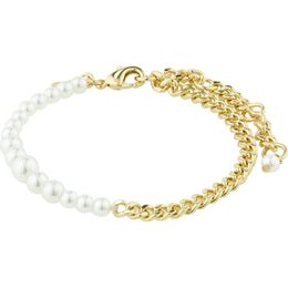 Pilgrim Armband 'Relando' Damen Gr&ouml;&szlig;e One Size gold / perlwei&szlig;