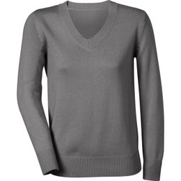 V-Ausschnitt-Pullover
