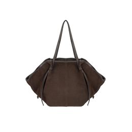RYŁKO Schultertasche Damen Gr&ouml;&szlig;e L schoko