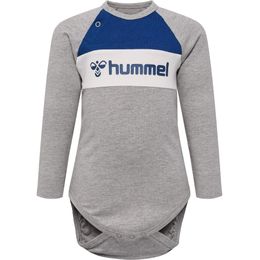 Hummel Body 'MURPHY' Jungen Gr&ouml;&szlig;e 68 blau / graumeliert / wei&szlig;