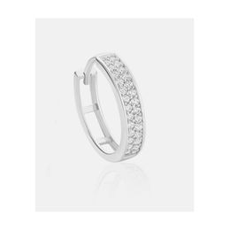 DIAMANT LETERNEL Earrings 'Ohrringe aus 585 Wei&szlig;gold' female size One size Silver