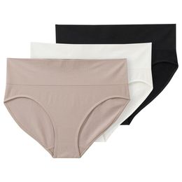 Gina Benotti 3 Damen Shape-Slips mit hohem Bund