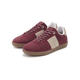 ELBSAND Sneaker in bordeaux-beige | Gr.: 42