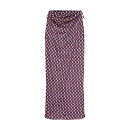 LSCN BY LASCANA Meshrock in rot-blau-beige bedruckt | Gr.: 38