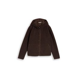Tom Tailor Zip-Up Hoodie female size XXL Dark brown