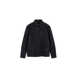 Scalpers Scmarine Suede Jacket ' ' Herren Gr&ouml;&szlig;e M blau
