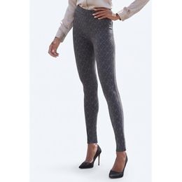 Lascana Leggings in anthrazit meliert | Gr.: 40-42