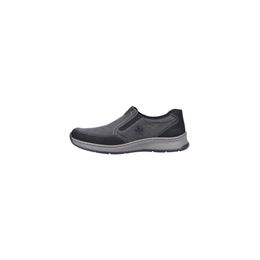 Rieker Sportlicher Slipper in schwarz | Gr.: 46