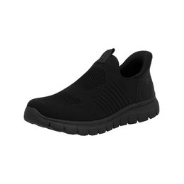 Rieker Sportlicher Slipper in schwarz | Gr.: 42