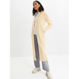 WITT WEIDEN Long-Strickjacke in champagner | Gr.: 36