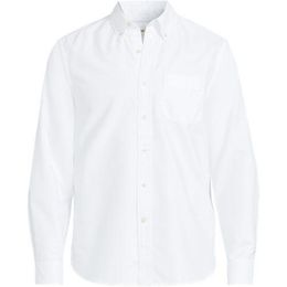 LANDS' END Oxford-Hemd Sail Rigger Classic Fit in Tall-Gr&ouml;&szlig;e, Herren, size: tall, Wei&szlig;, Baumwolle, by Lands' End