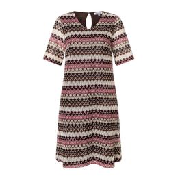 More & More More & More stylishes, gestreiftes Kleid, Wellenoptik in fancy jesey | Gr.: 42