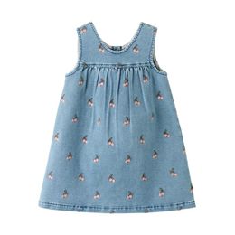name it Kleid in Medium Blue Denim | Gr.: 98