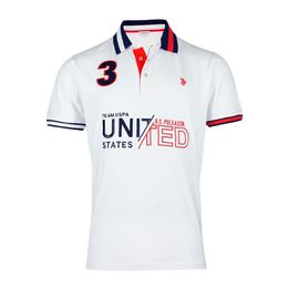 U.S. Polo Assn. Shirt male size XXL Navy / Red / White