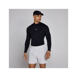 Myprotein MP Herren Training High Neck Langarm Baselayer - Schwarz - XL