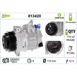 Valeo Kompressor, Klimaanlage NEW ORIGINAL PART 813420 f&uuml;r Mercedes (FJDA) (BBDC)
