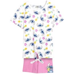 Cerda 2tlg.Outfit T-Shirt & Shorts Lilo & Stitch in Bunt | Gr.: 110