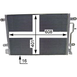 Mahle Kondensator, Klimaanlage ac807000s f&uuml;r CUPRA