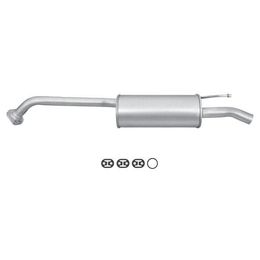 Hella Endschalld&auml;mpfer 8ld366033571 hinten f&uuml;r NISSAN