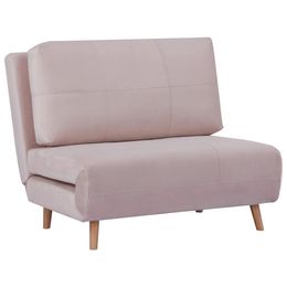 Ti`me Ti'me Schlafsessel, Rosa, Holz, Kiefer, massiv, 100x82x91 cm, Wohnzimmer, Sessel, Schlafsessel